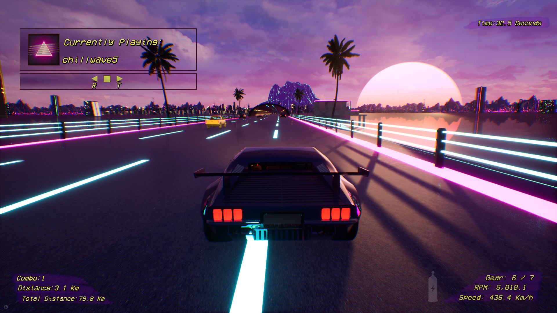 Sunset Drive 1986 on Steam