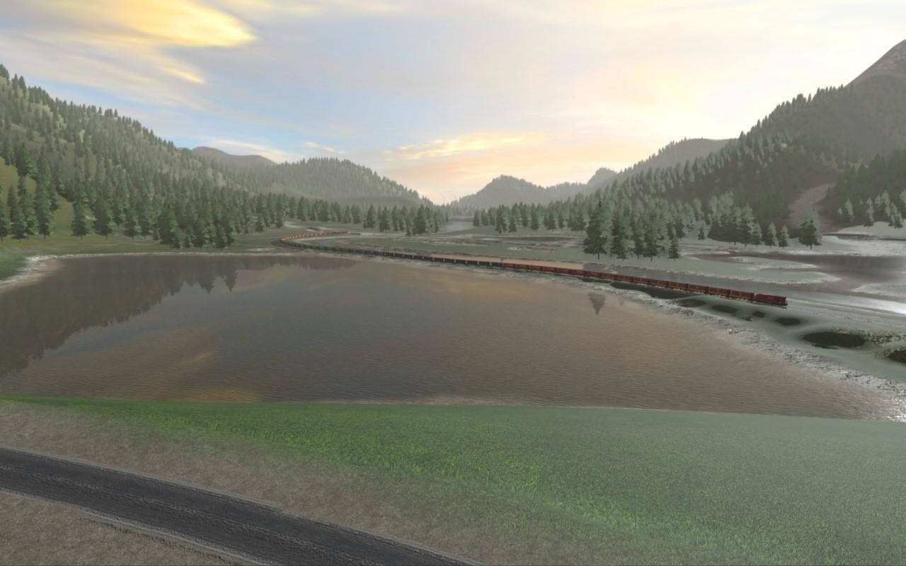 Trainz 2019 DLC - Canadian Rocky Mountains Baker Crk to West of Calgary ...