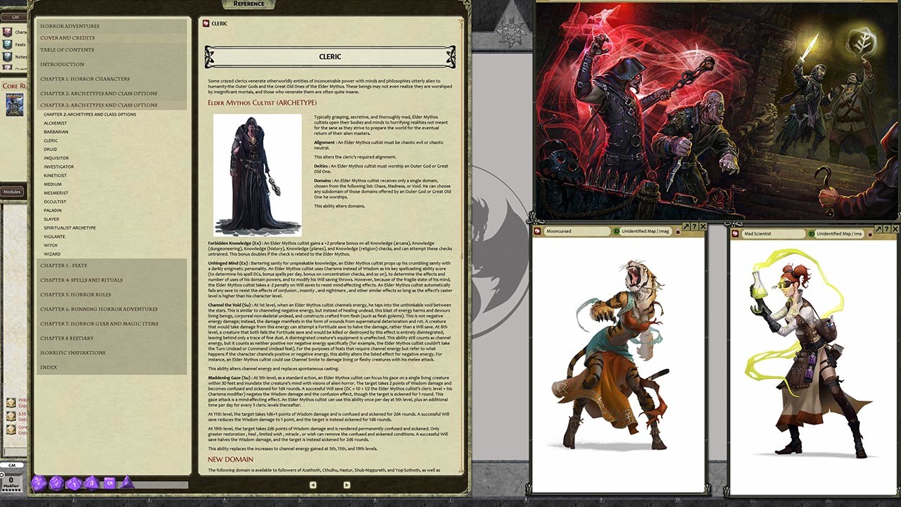 Save 25% on Fantasy Grounds - Pathfinder RPG: Horror Adventures on Steam