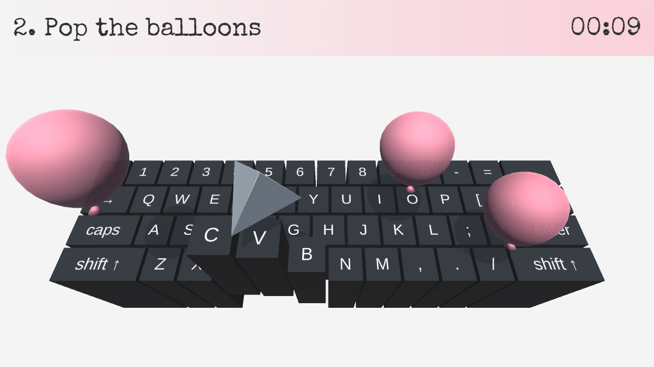On Key Up: A Game for Keyboards on Steam
