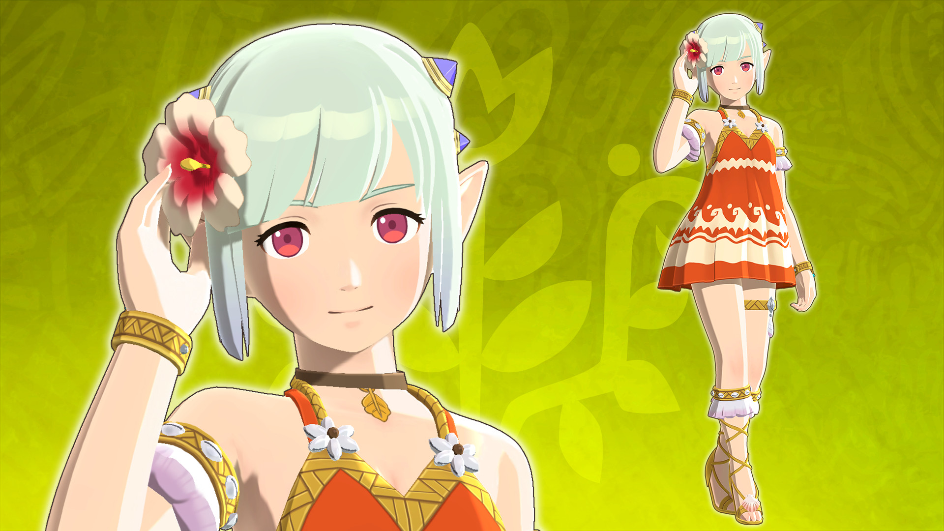 Monster Hunter Stories 2: Wings of Ruin - Ena's Outfit: Tropical Dress ...