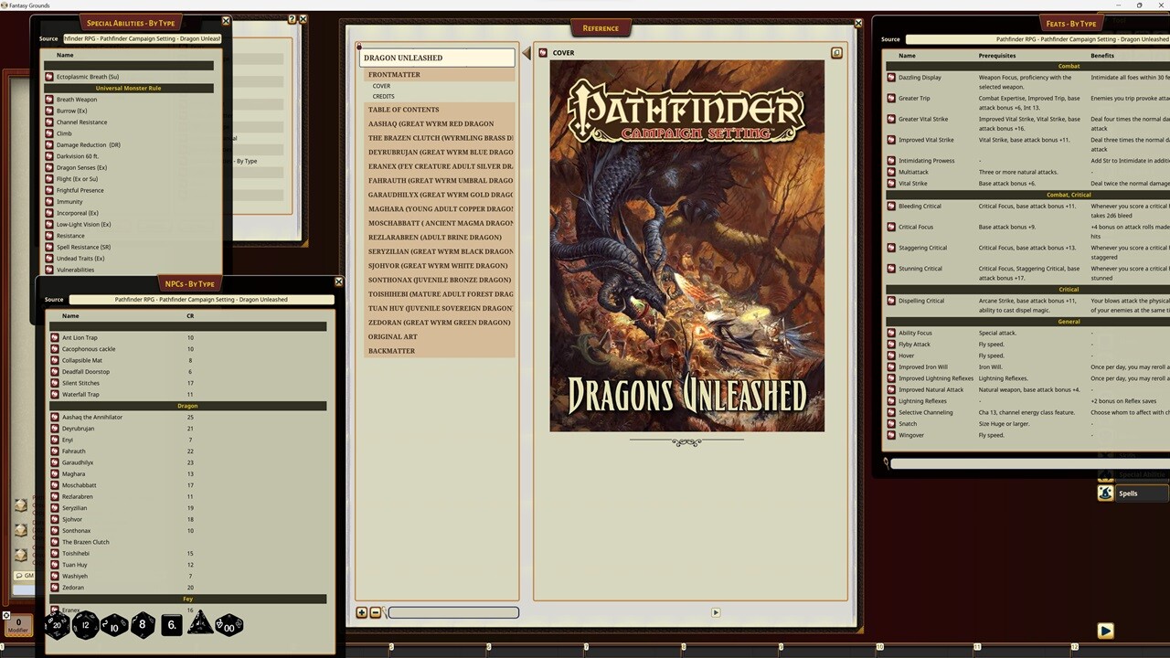 Fantasy Grounds - Pathfinder RPG - Campaign Setting: Dragons Unleashed ...