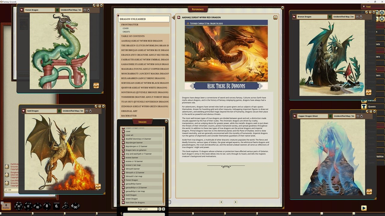Fantasy Grounds - Pathfinder RPG - Campaign Setting: Dragons Unleashed ...
