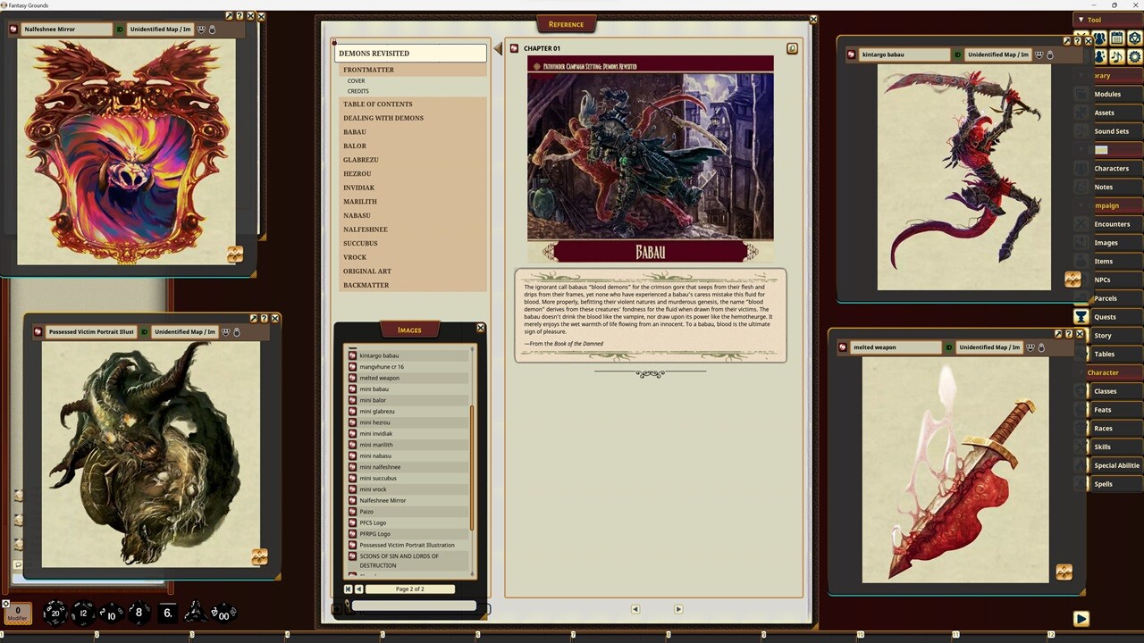 Fantasy Grounds - Pathfinder RPG - Campaign Setting: Demons Revisited ...