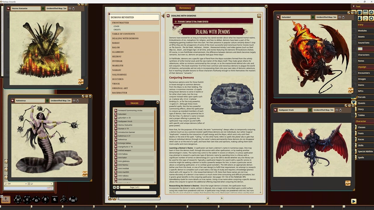 Fantasy Grounds - Pathfinder RPG - Campaign Setting: Demons Revisited ...