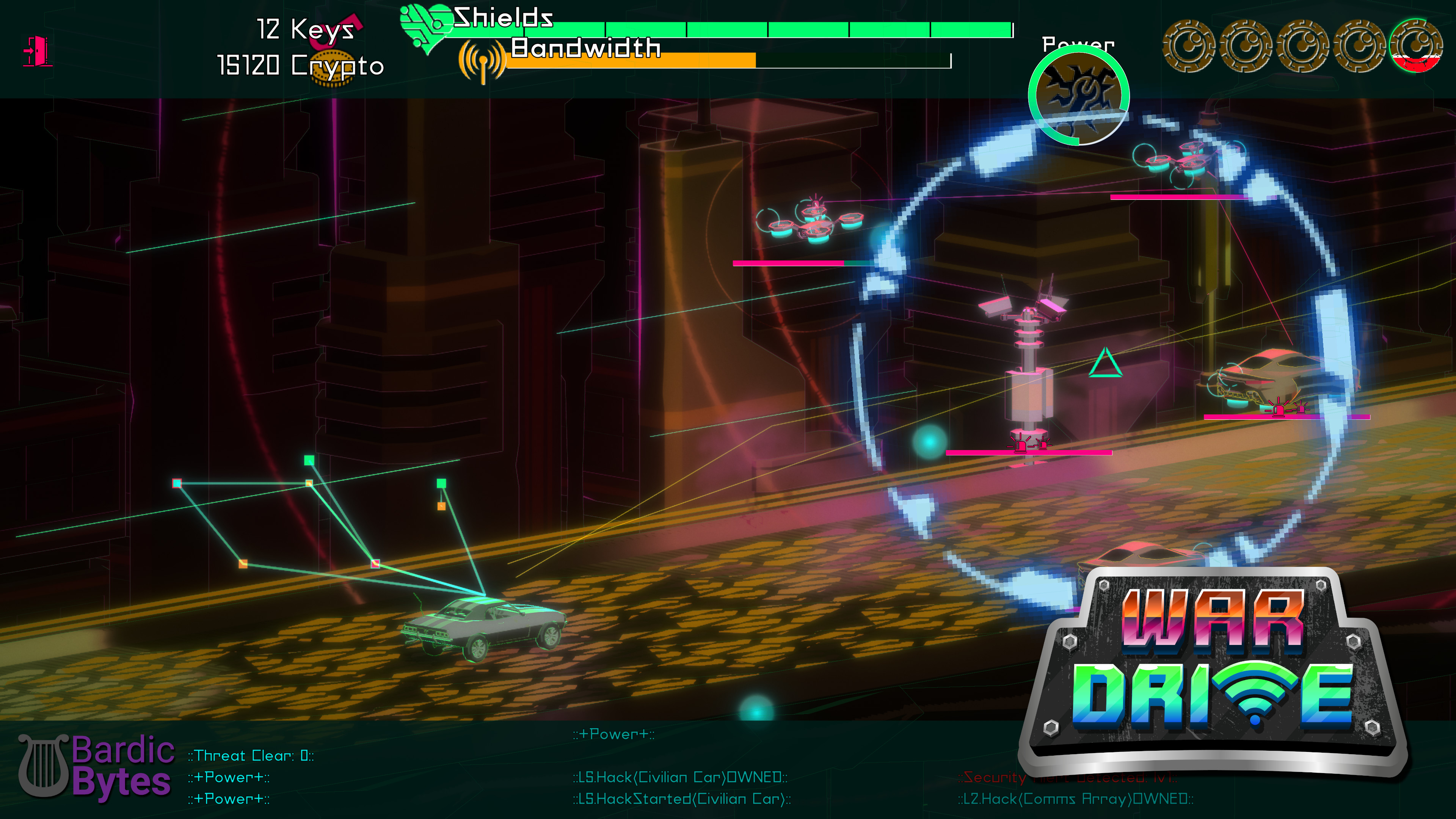 warDrive · warDrive: Prologue (App 1471600) · Config · SteamDB