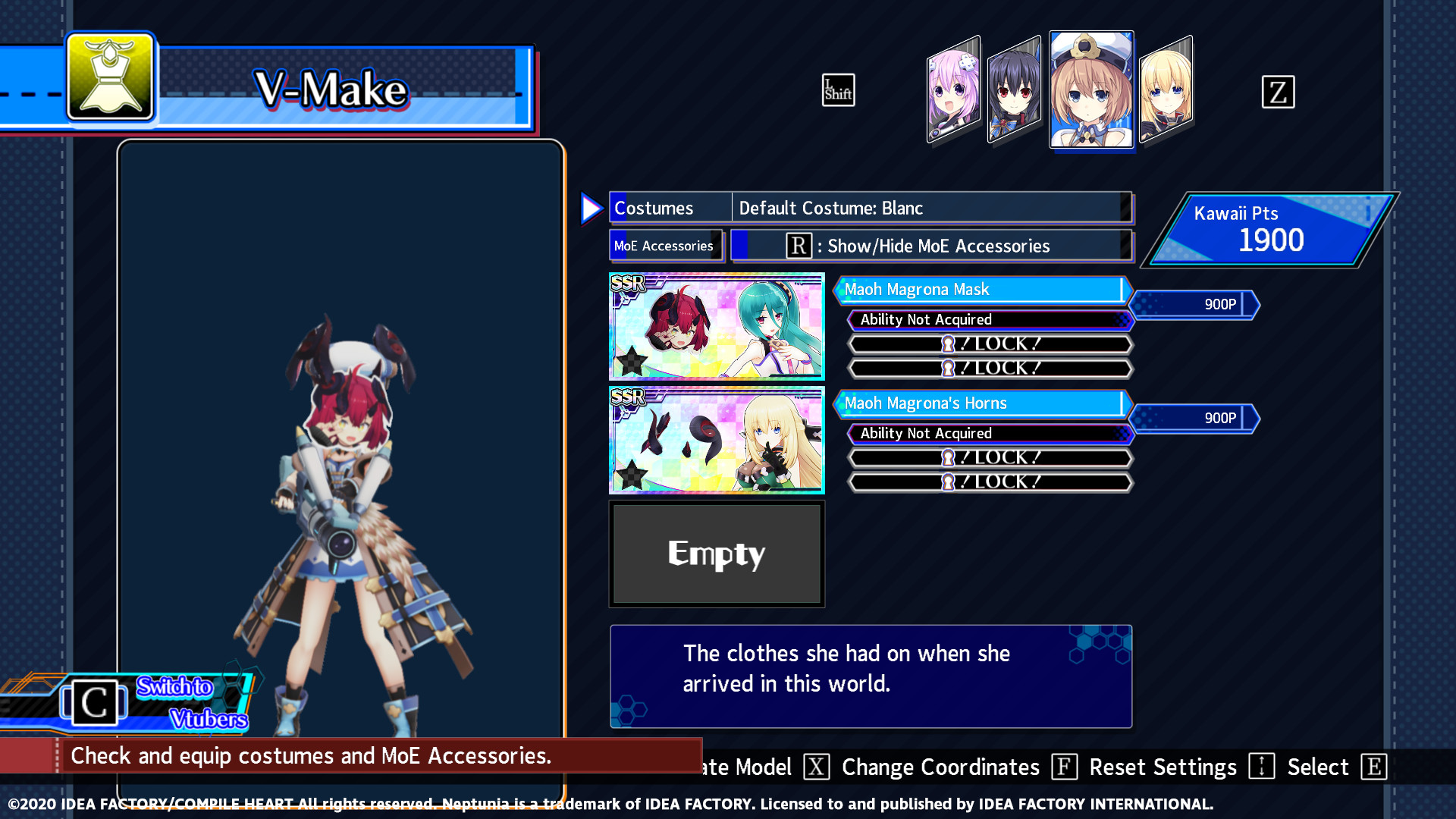 Neptunia Virtual Stars - Maoh Magrona Pack on Steam