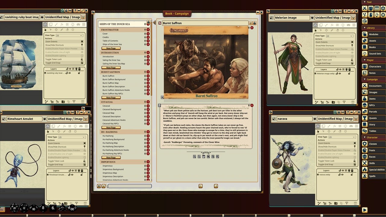 Fantasy Grounds - Pathfinder RPG - Campaign Setting: Ships of the Inner ...