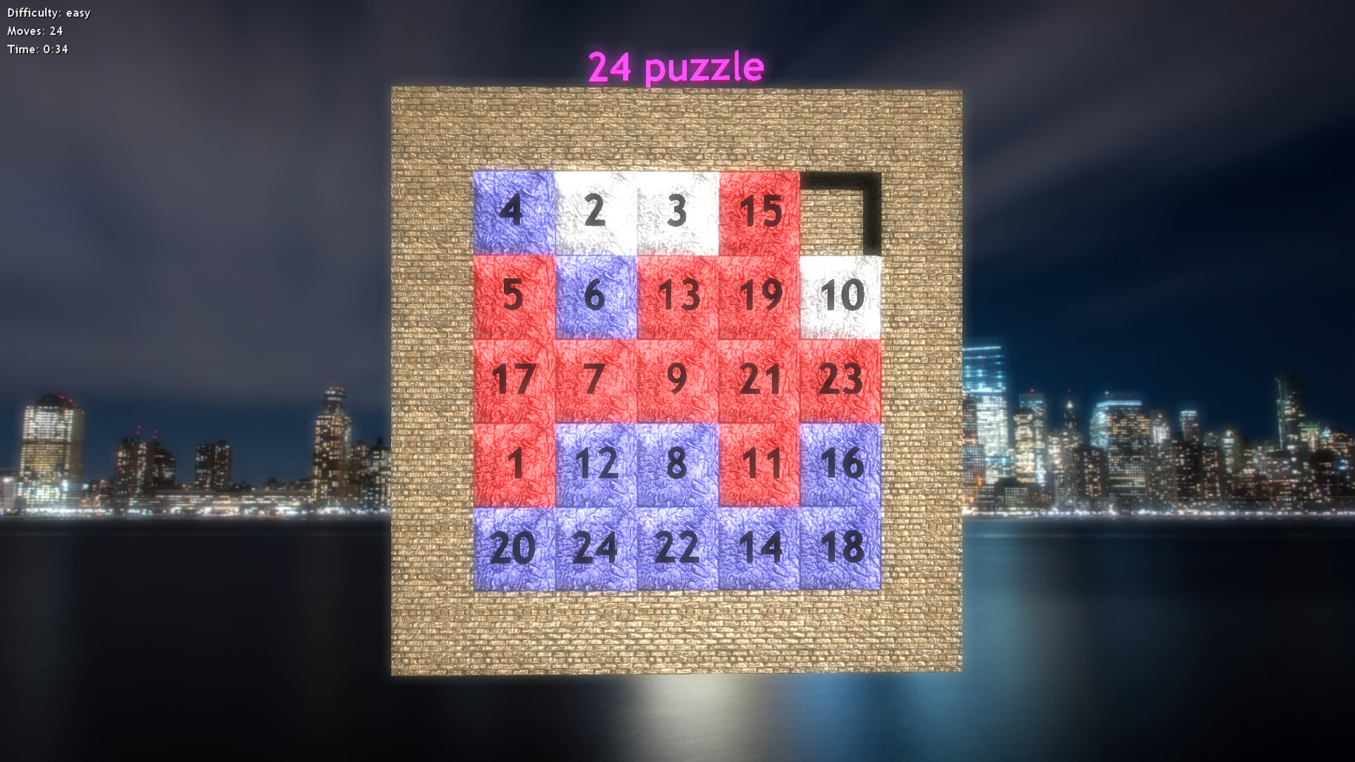 15 puzzle on Steam