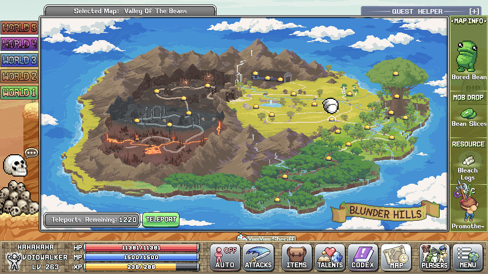 IdleOn - The Idle MMO di Steam