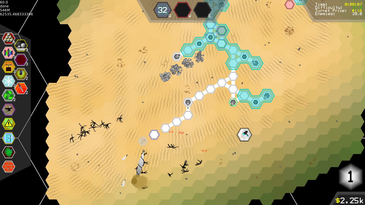 Role of Hex on Steam