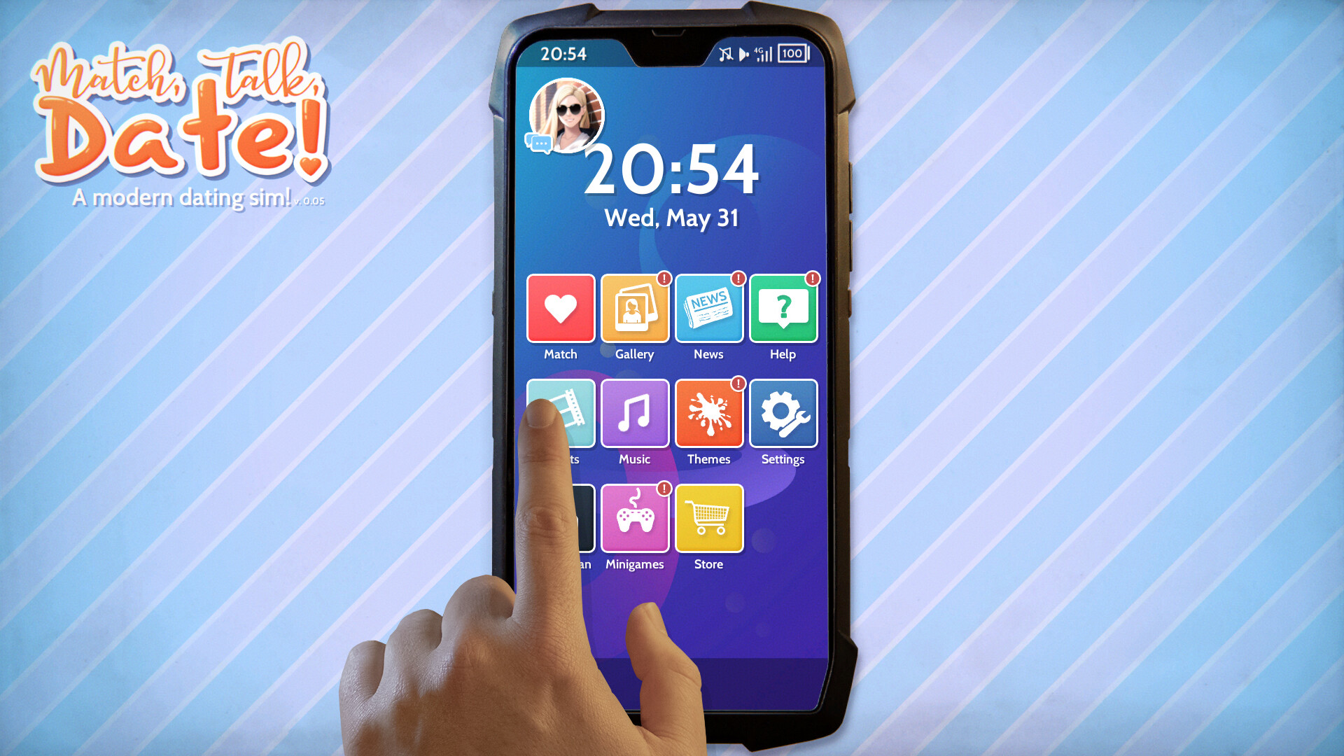 Match, Talk, Date! - A modern dating sim! on Steam