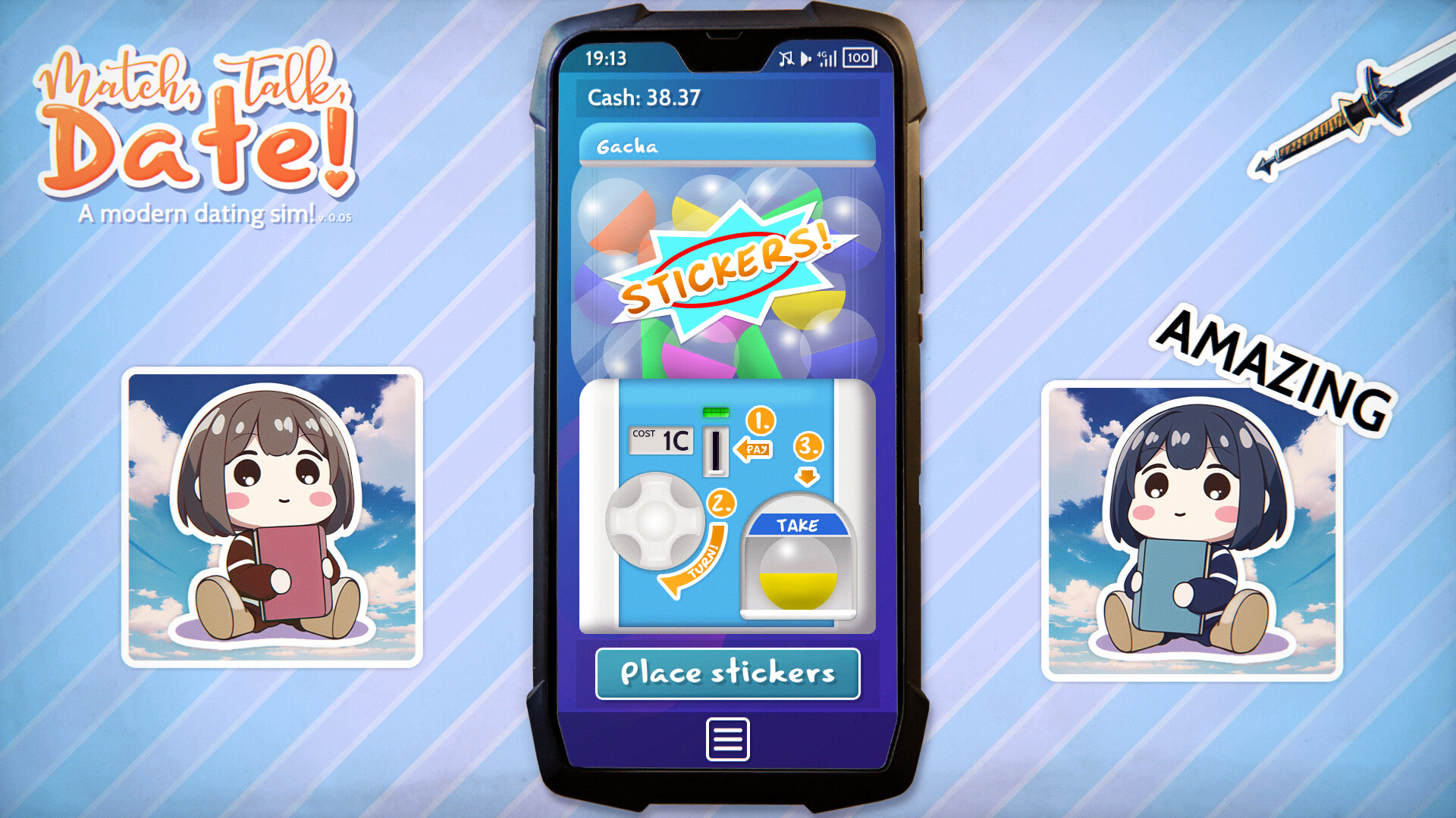 Match, Talk, Date! - A modern dating sim! on Steam