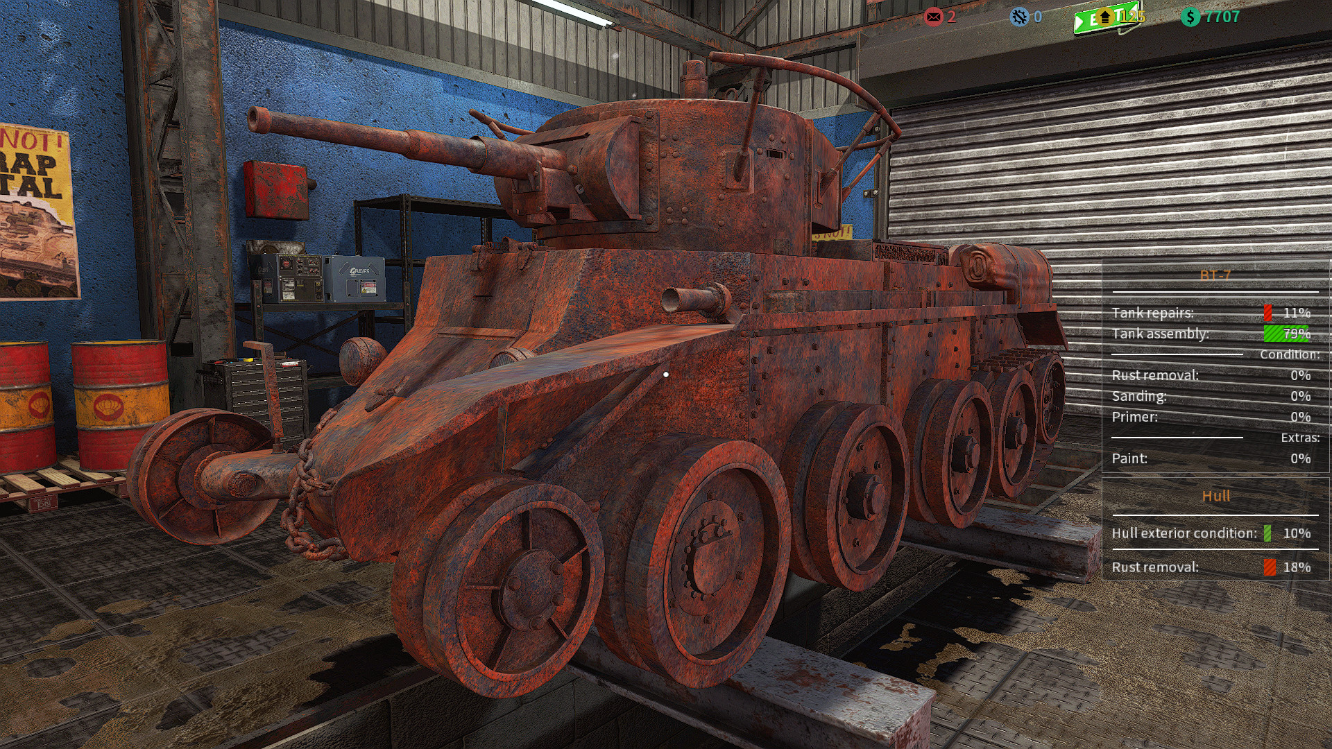 Save 32% on Tank Mechanic Simulator - First Supply DLC on Steam