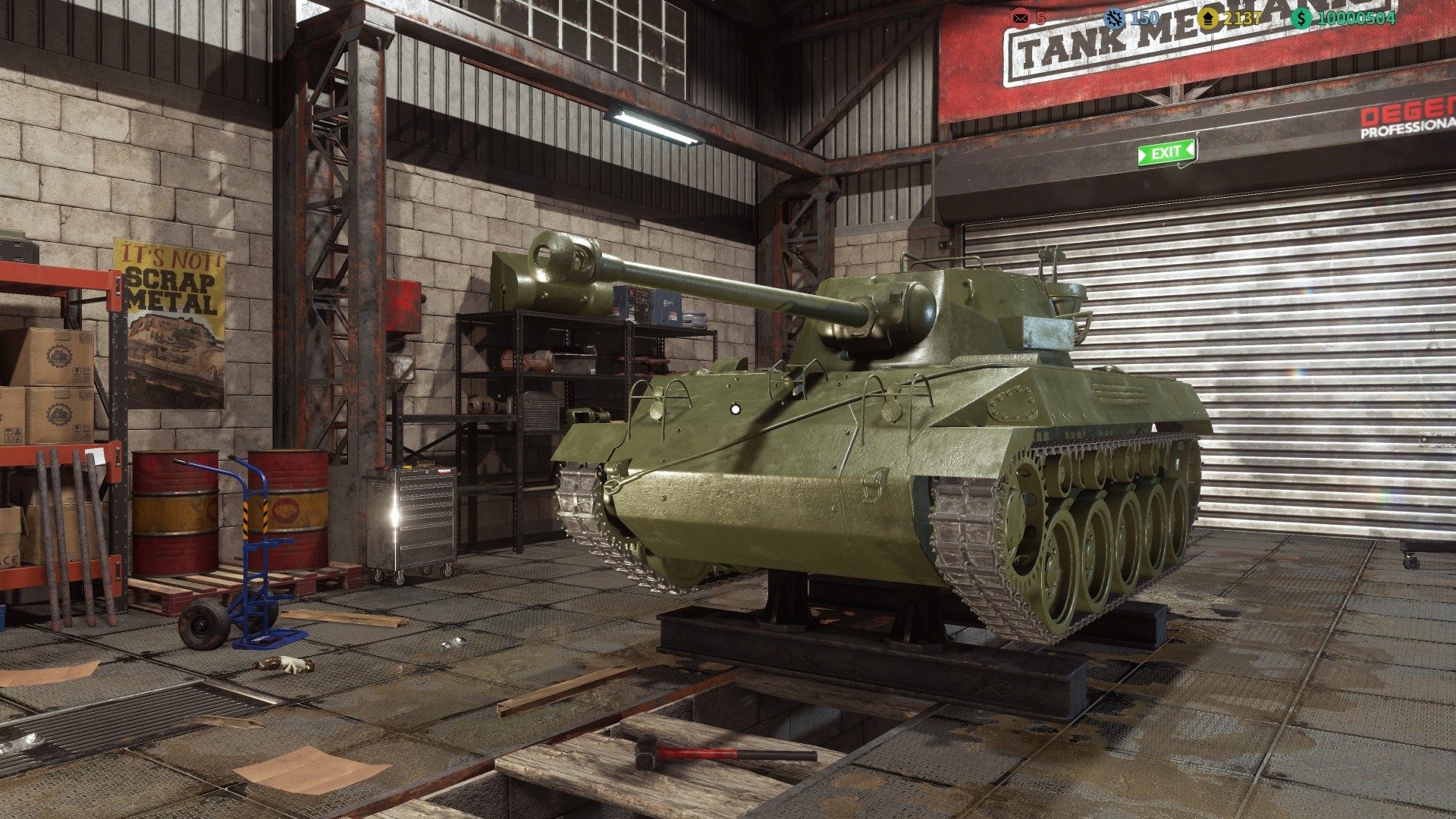 Tank Mechanic Simulator - First Supply DLC on Steam