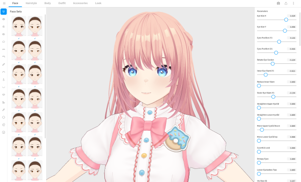 VRoid Studio v1.28.1 on Steam