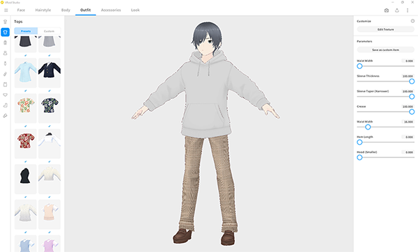 VRoid Studio v1.6.0 บน Steam