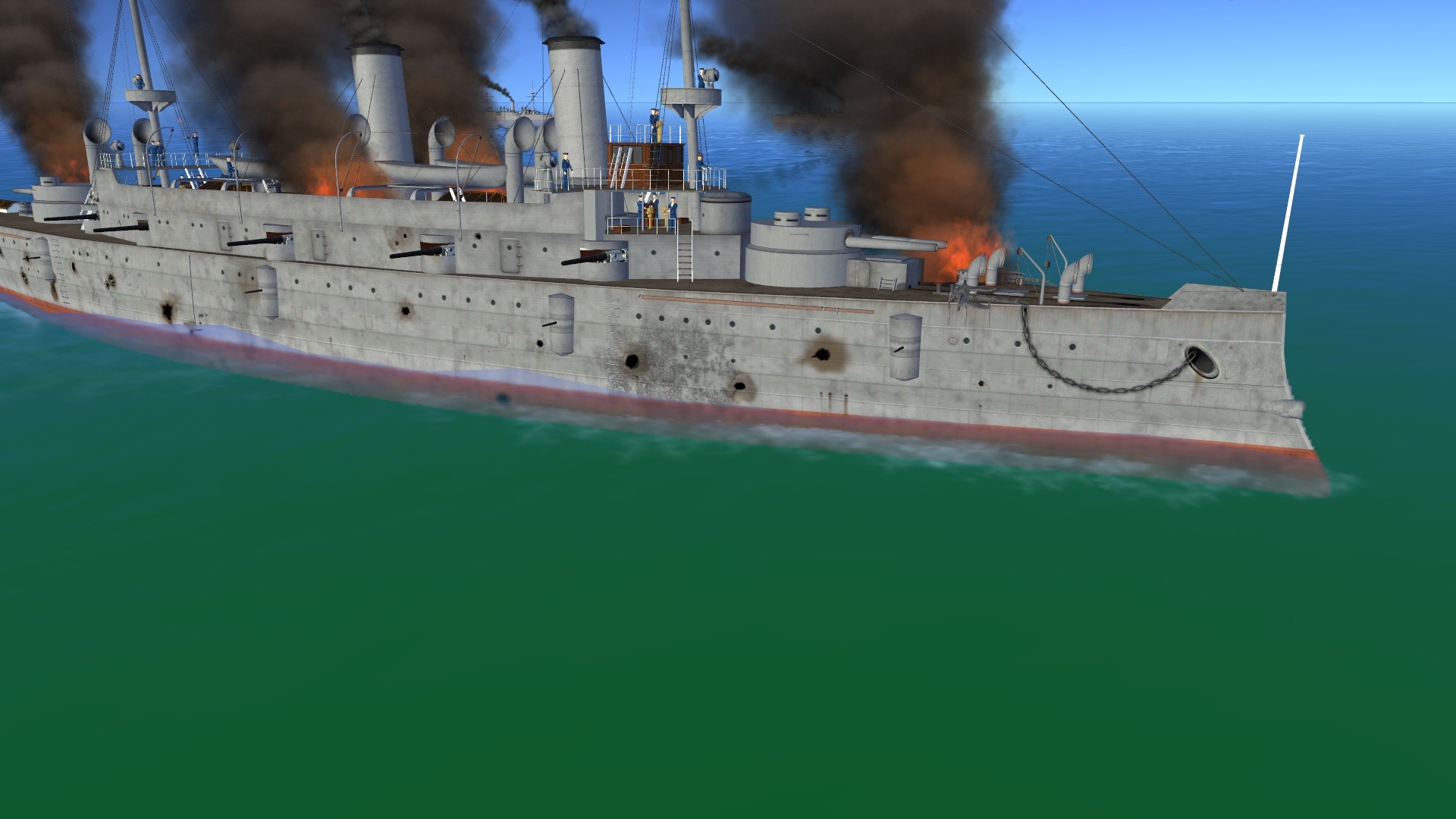 Save 75% on Clad in Iron: Manila Bay 1898 on Steam