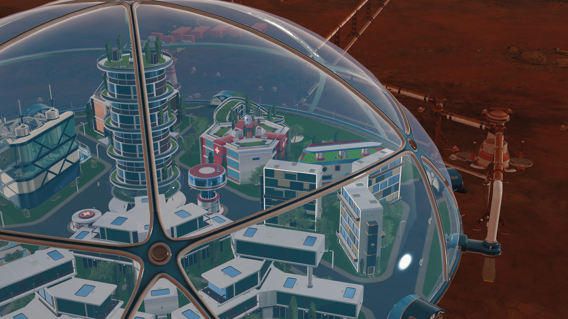 Surviving Mars: In-Dome Buildings Pack on Steam