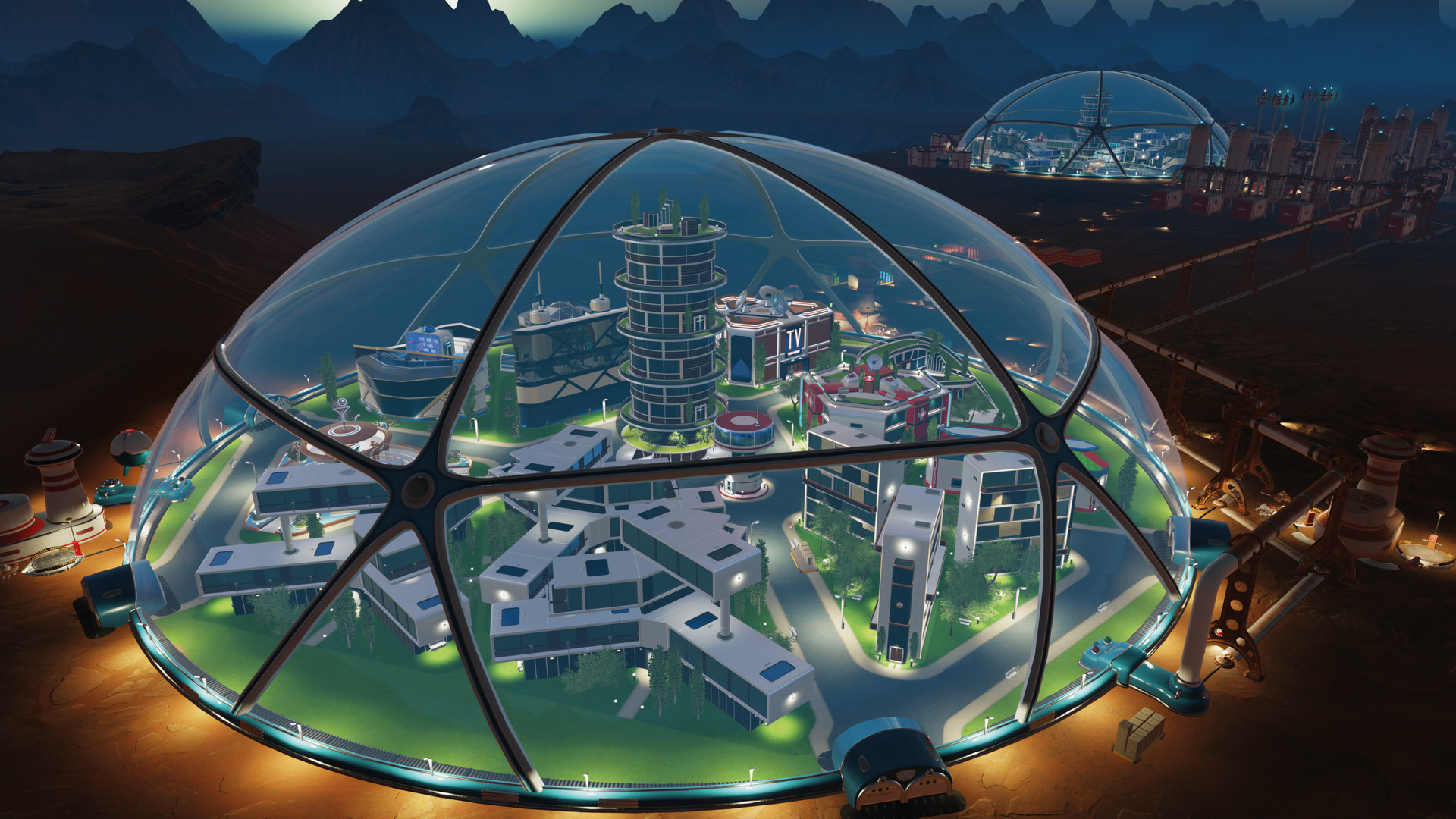 Surviving Mars: In-Dome Buildings Pack on Steam