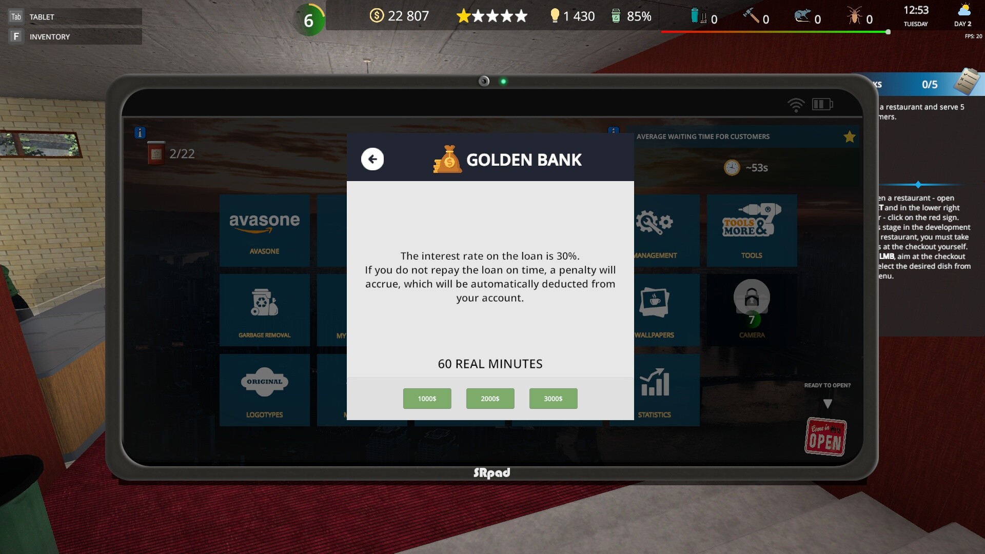 Steam - Cafe Owner Simulator