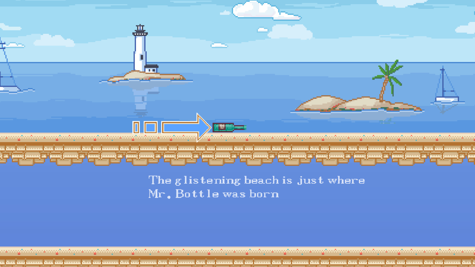 Mr.Bottle and his dream on Steam