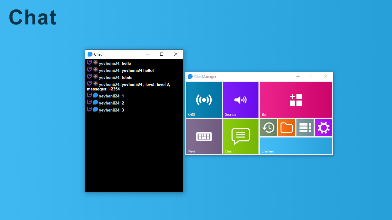 ChatManager on Steam