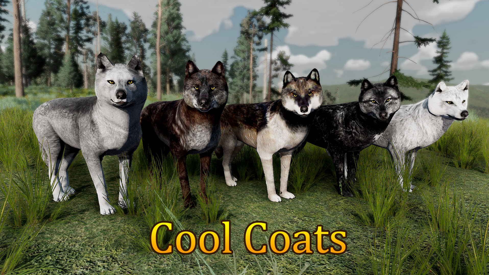 WolfQuest: Anniversary - Yellowstone Wolf Coat Pack on Steam