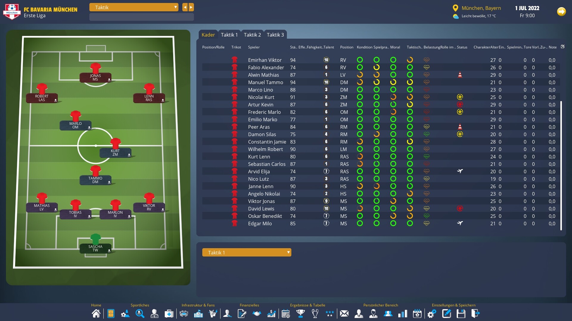 Player's Eleven - A Football Manager Game on Steam