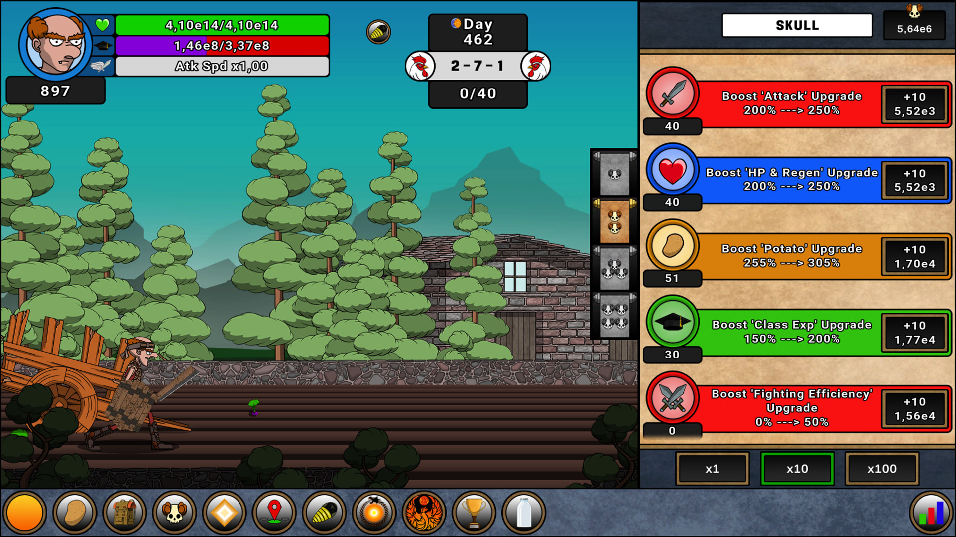 Farmer Against Potatoes Idle on Steam