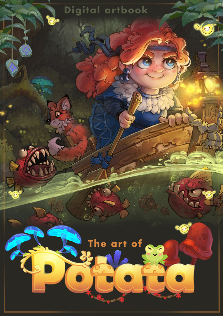 Potata: Fairy Flower - Digital Artbook on Steam