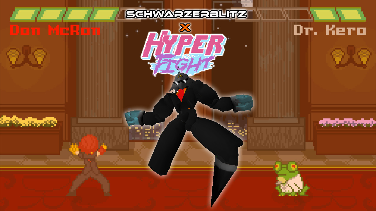 Schwarzerblitz - HYPERFIGHT Collaboration Costume on Steam