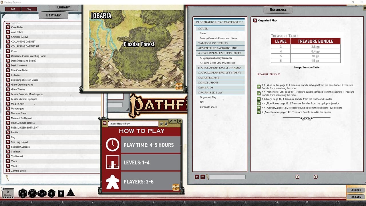 Fantasy Grounds - Pathfinder 2 RPG - Pathfinder Society Scenario #2-03 ...