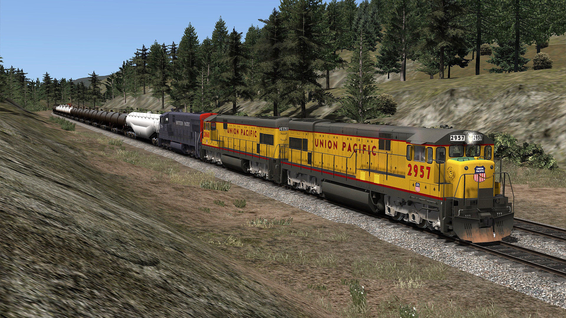 Train Simulator: Southern Pacific U33C Loco Add-On on Steam