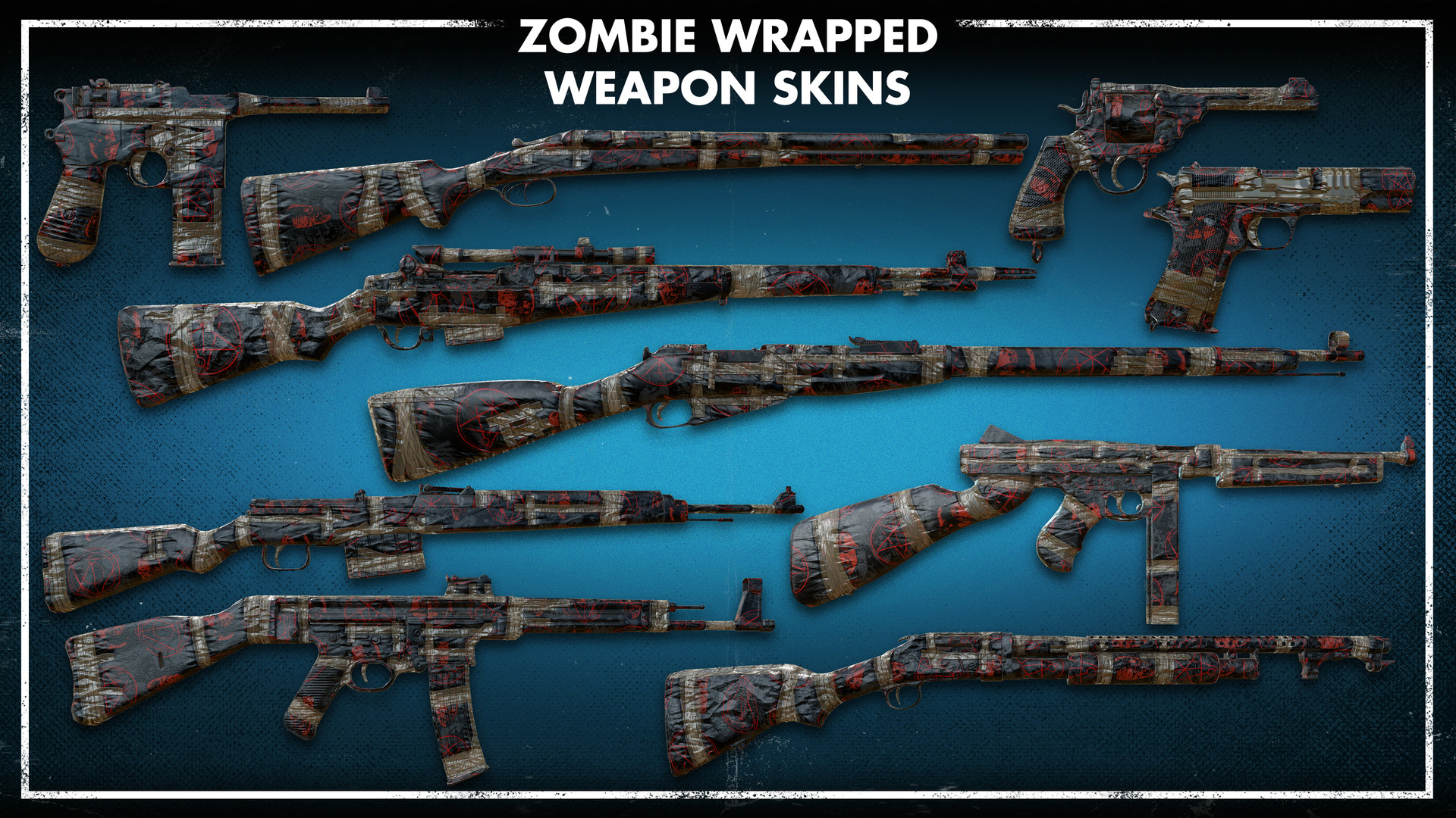 Zombie Army 4: Zombie Wrapped Weapon Skins on Steam