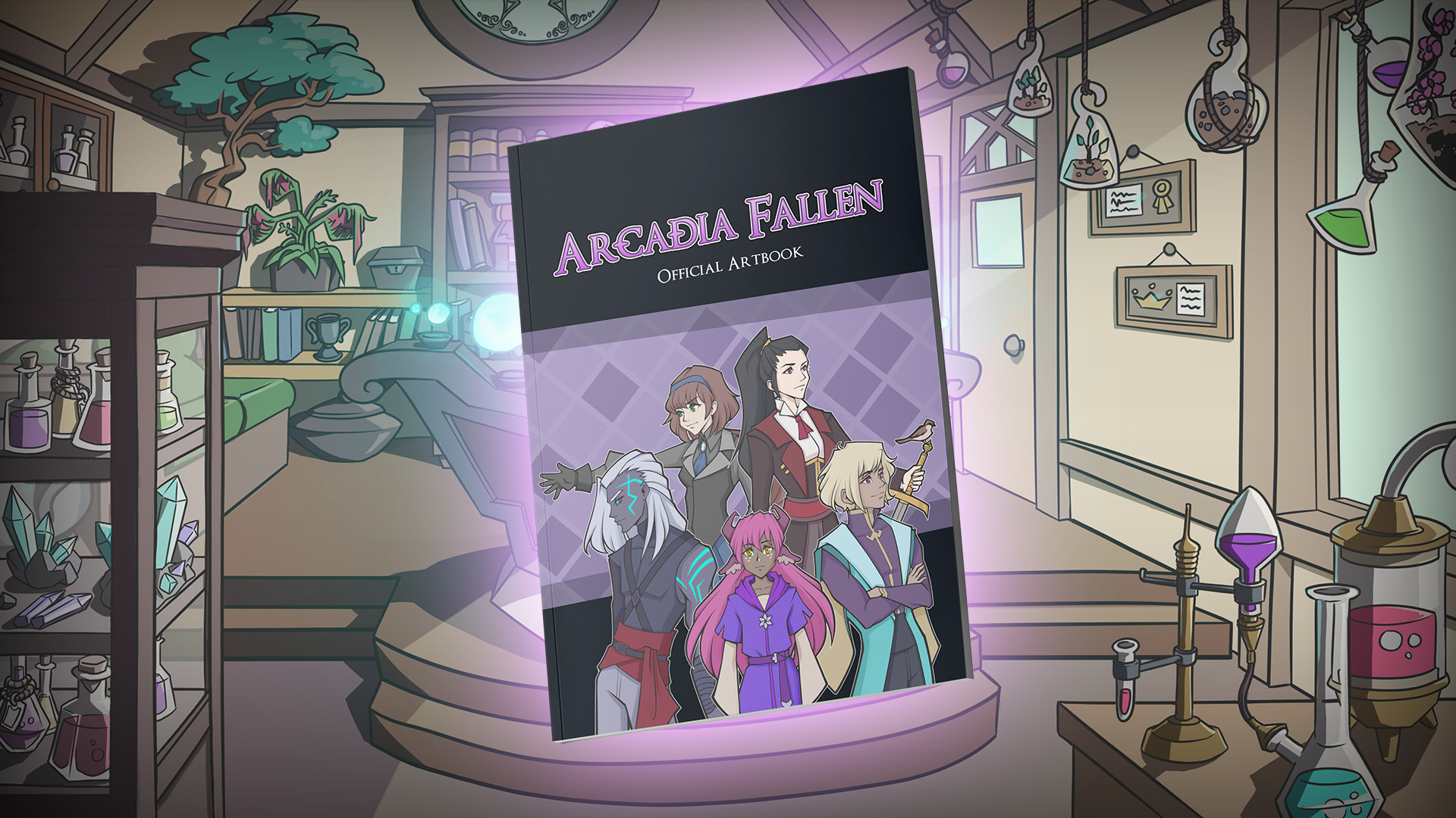 Arcadia Fallen - Art Book on Steam