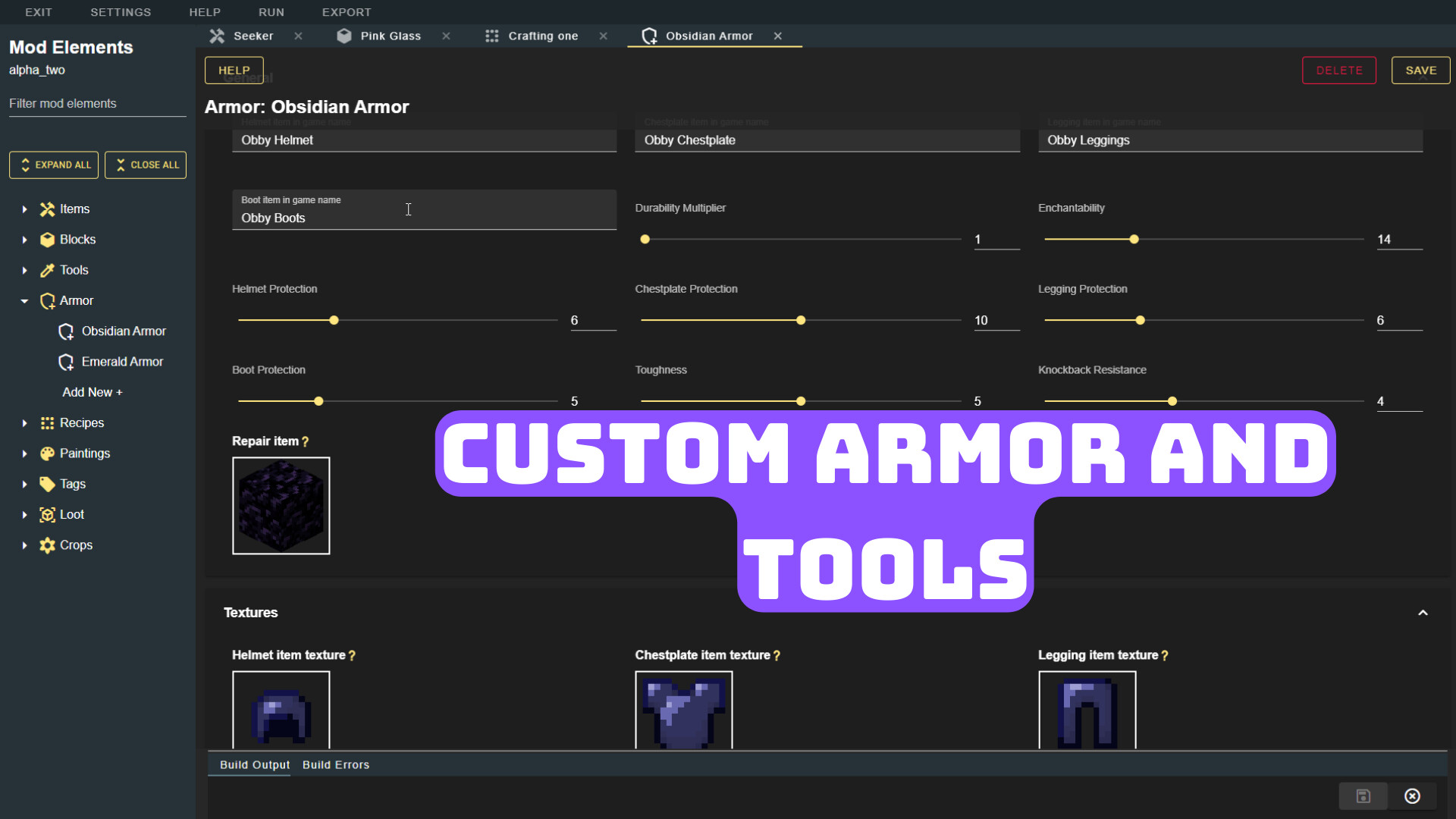 ModFoundry - Mod Maker for Minecraft Screenshots · SteamDB