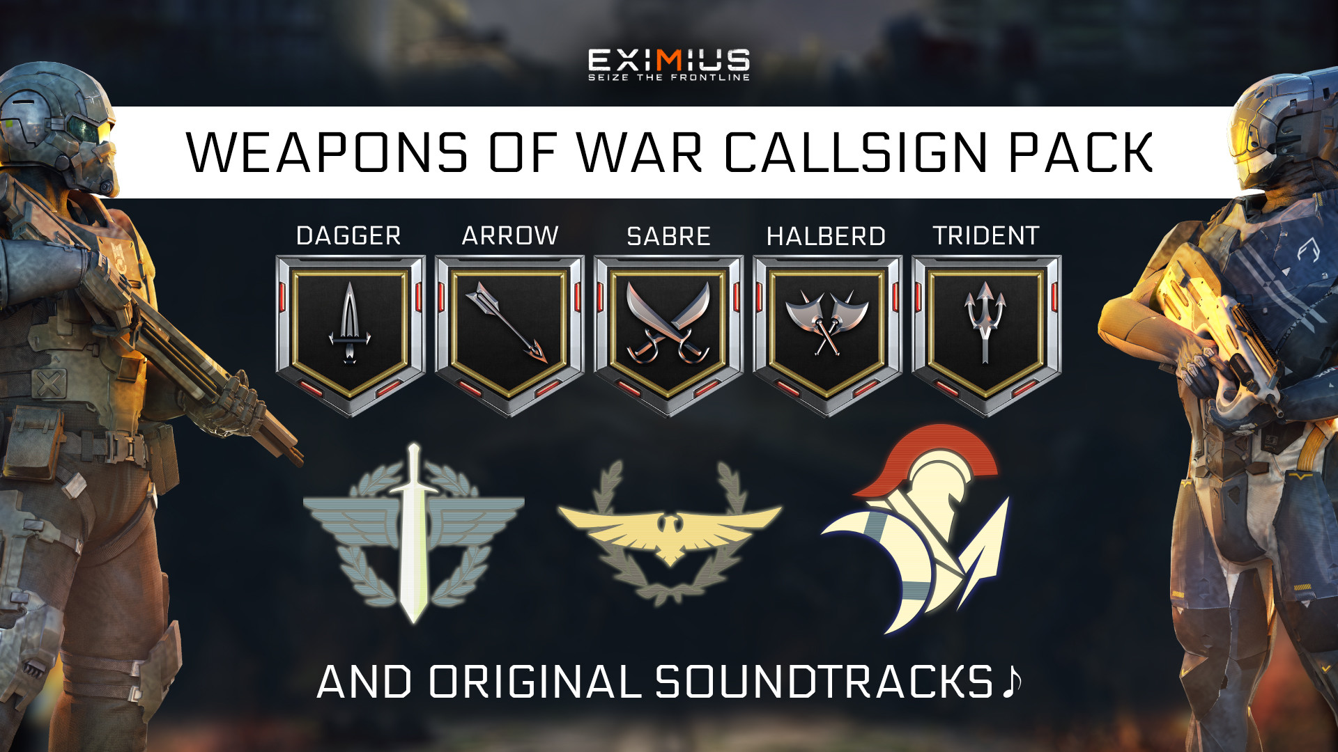 Eximius Exclusive Callsign Pack - Weapons of War on Steam