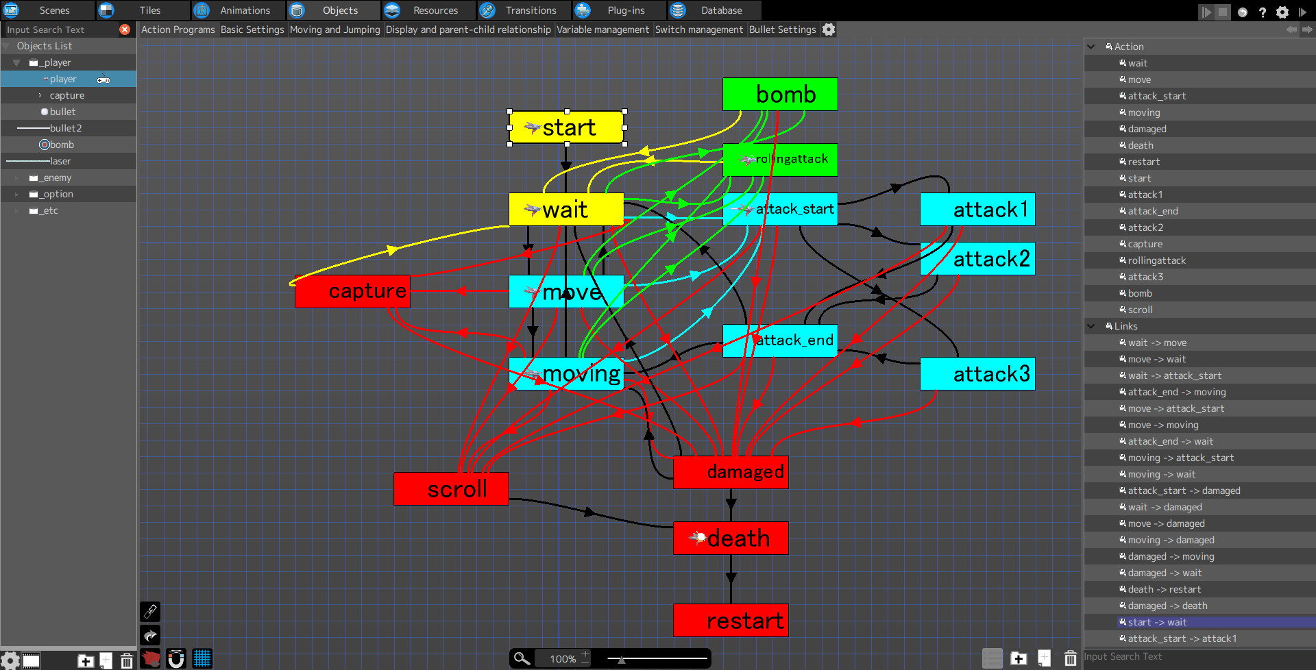 Pixel Game Maker MV -2D Side-scroller Shooting Game Sample Project on Steam