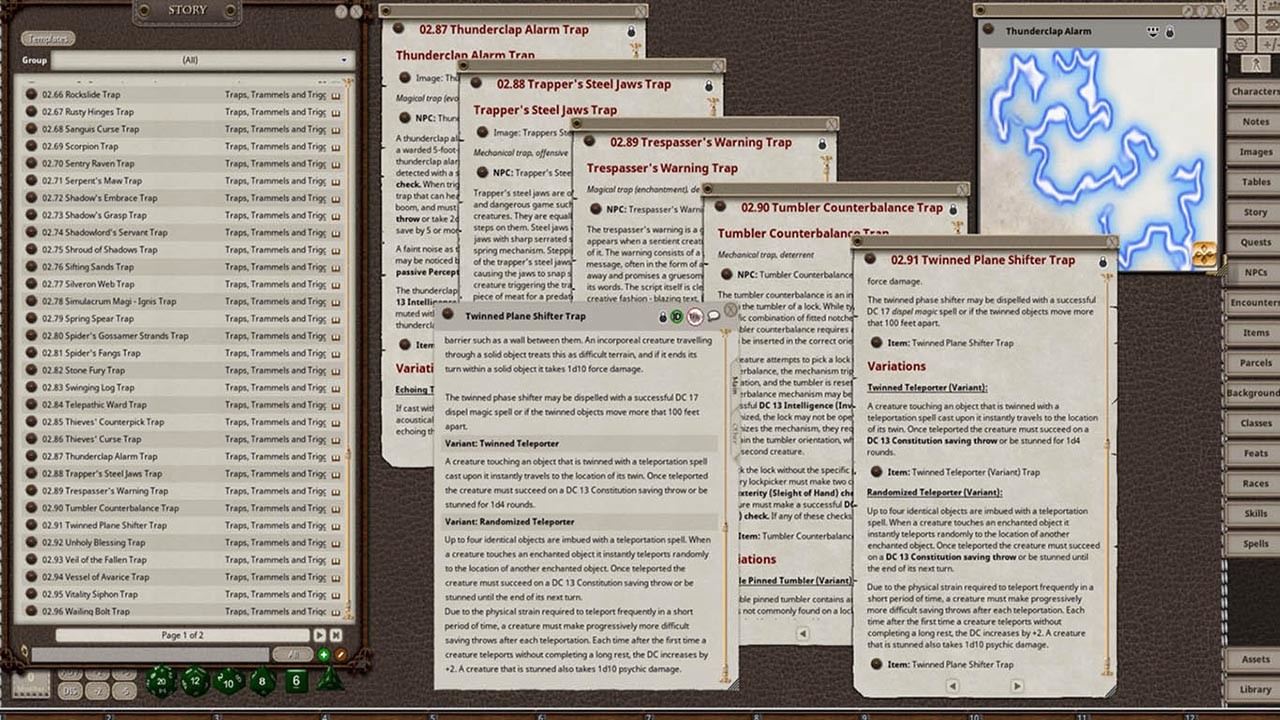 Fantasy Grounds - Traps, Trammels, and Triggers - Nefarious Devices for ...