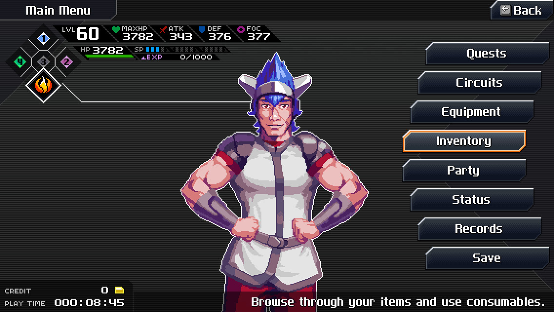 Save 50% on CrossCode Manlea Skin on Steam