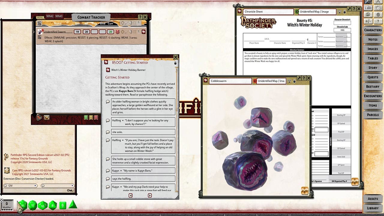 Fantasy Grounds - Pathfinder RPG - Pathfinder Bounty #5: Witch's Winter ...