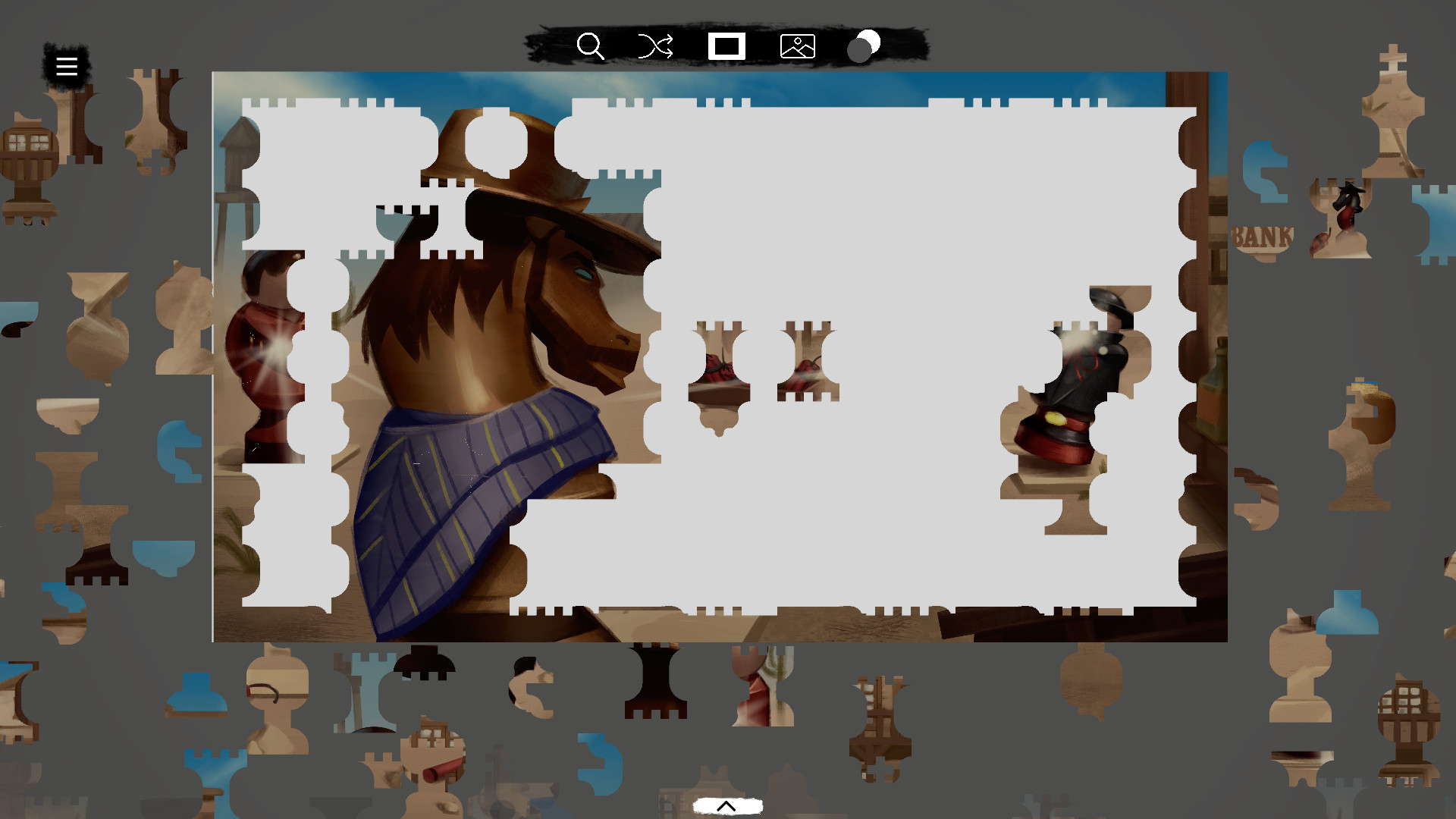 Jessie 'Boom' James - a jigsaw chess tale on Steam