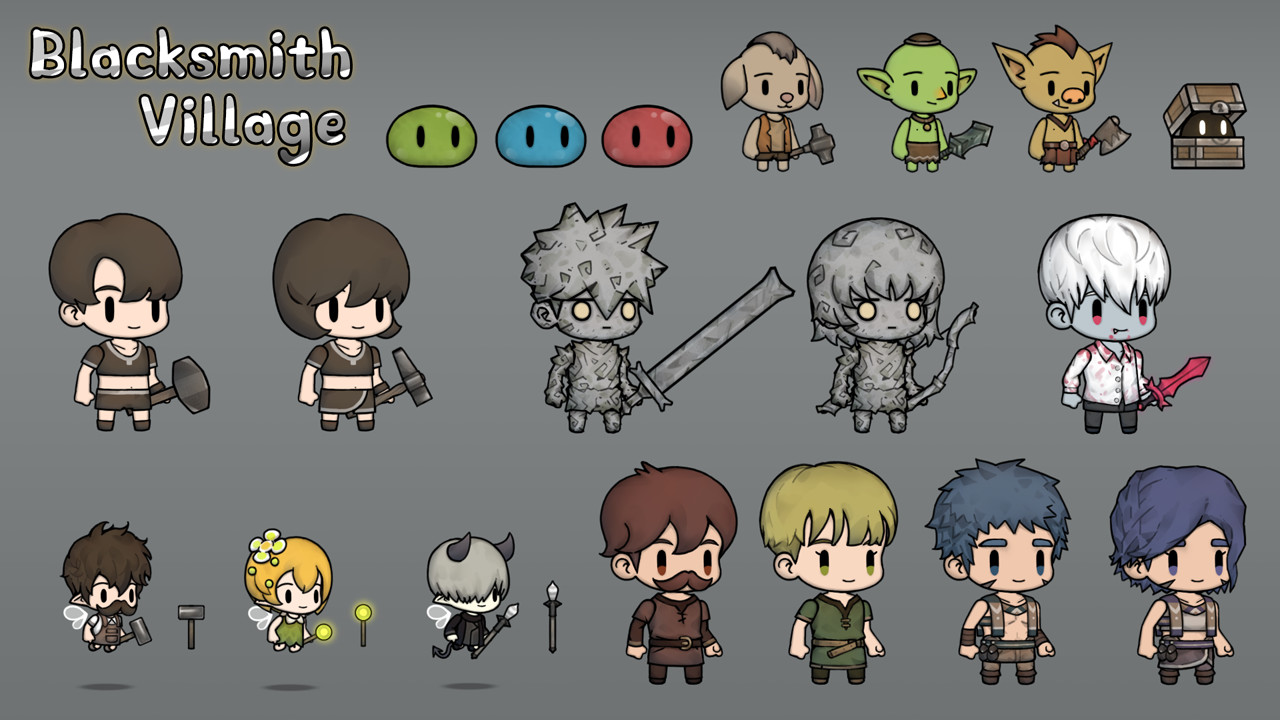 Blacksmith Village on Steam