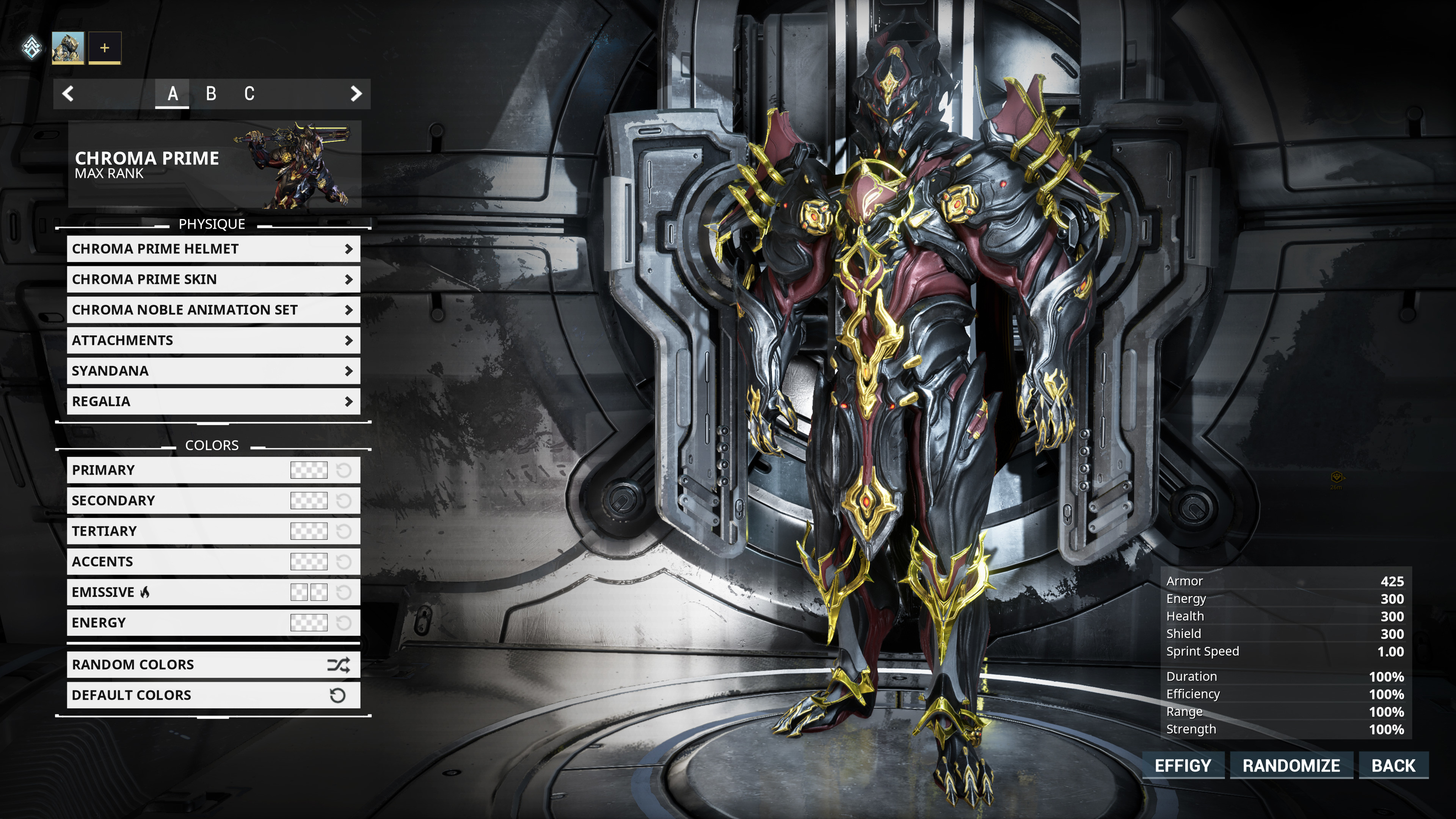 Chroma Accessories Pack · Warframe: Prime Vault – Chroma Prime ...