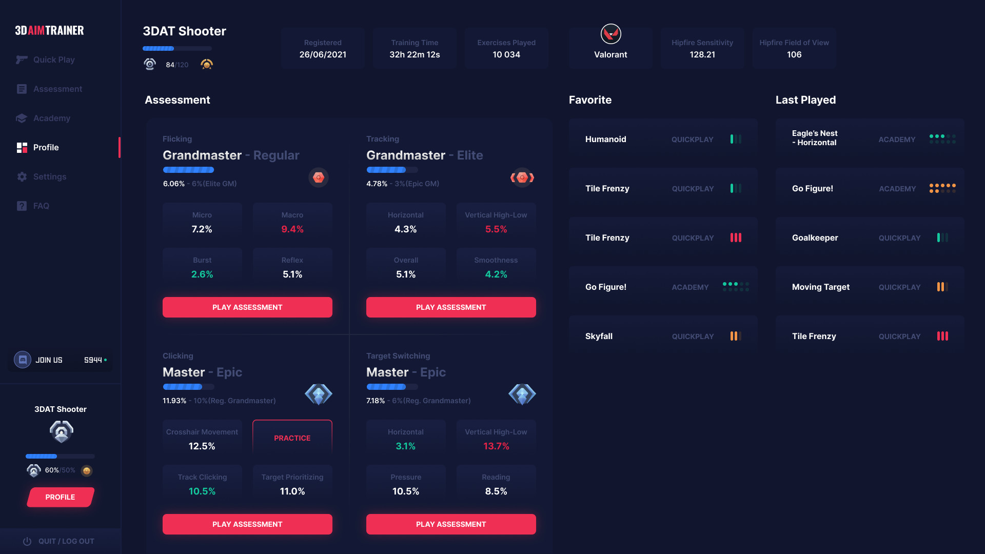 3D Aim Trainer on Steam