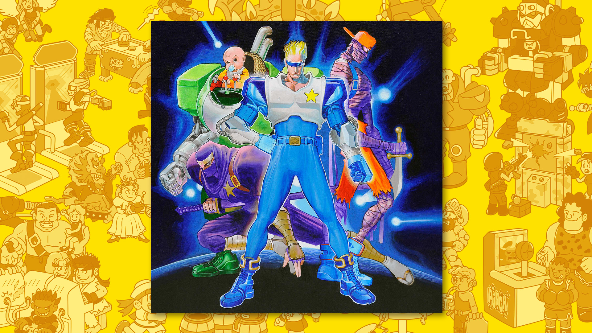 Capcom Arcade Stadium: Mini-Album Track 3 - Captain Commando - Credit ...