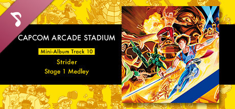 Capcom Arcade Stadium: Mini-Album Track 10 - Strider - Stage 1 Medley ...