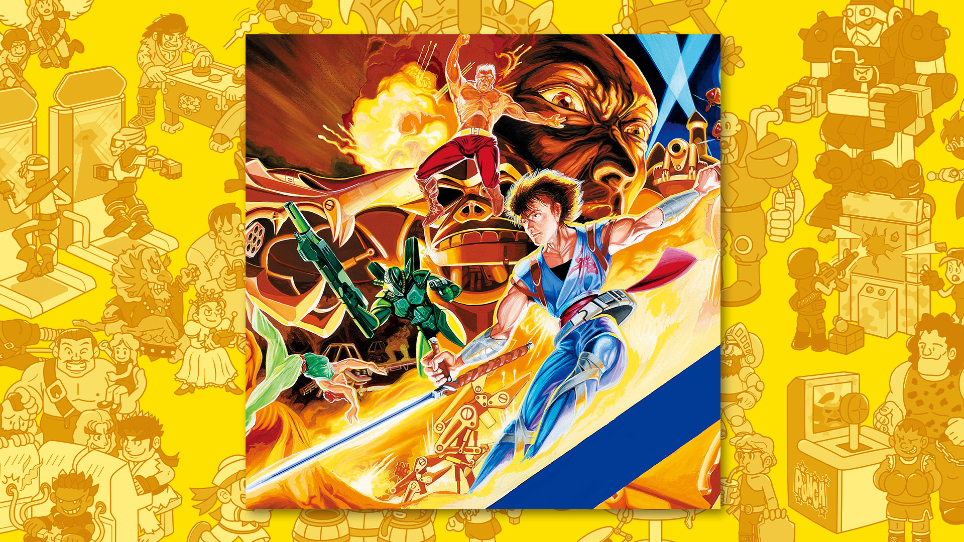 Capcom Arcade Stadium: Mini-Album Track 10 - Strider - Stage 1 Medley ...