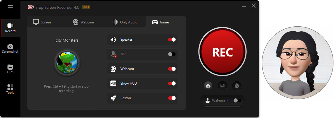 iTop Screen Recorder for Steam on Steam